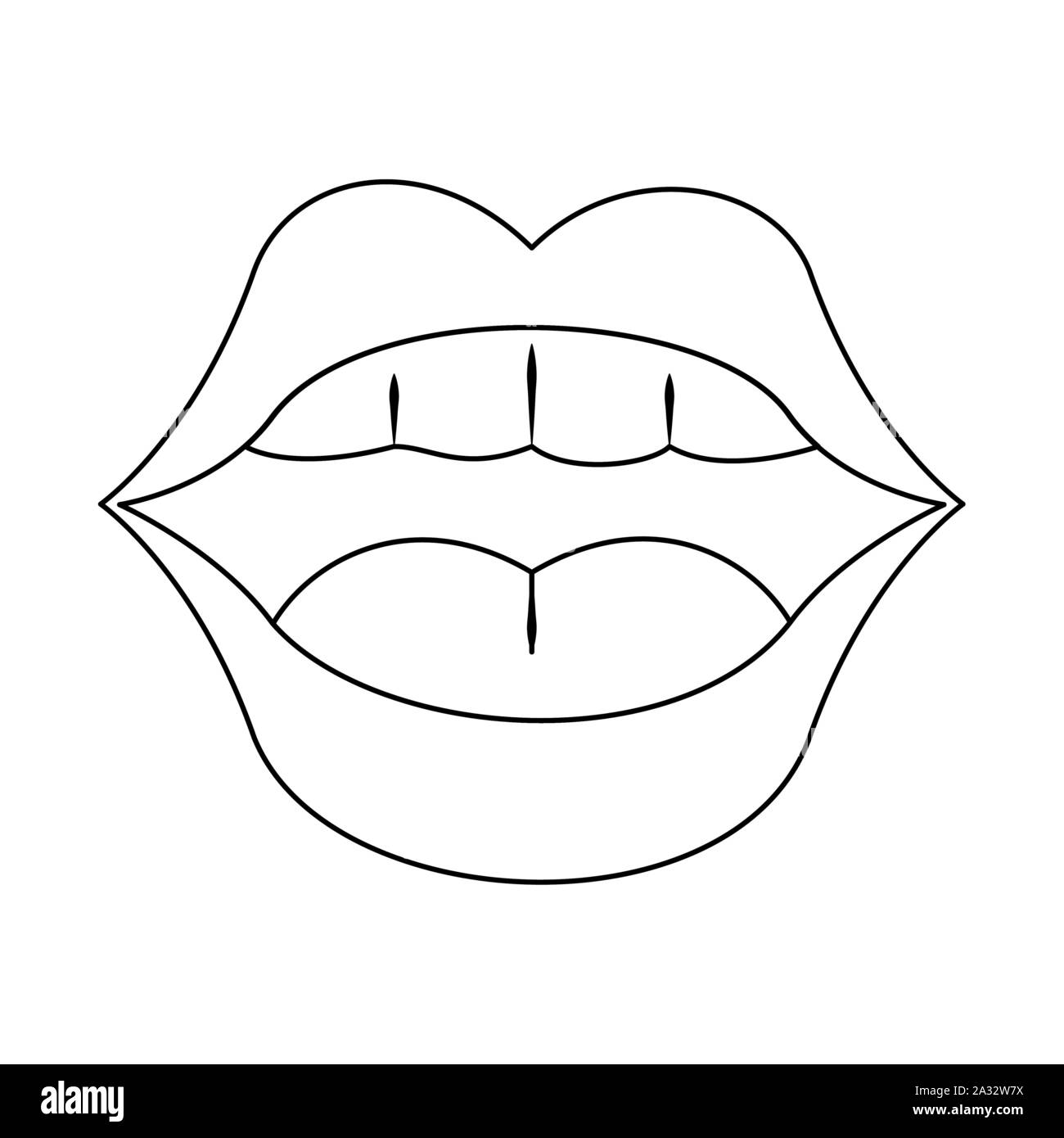 Open Mouth Template Open Mouth Vectors Images