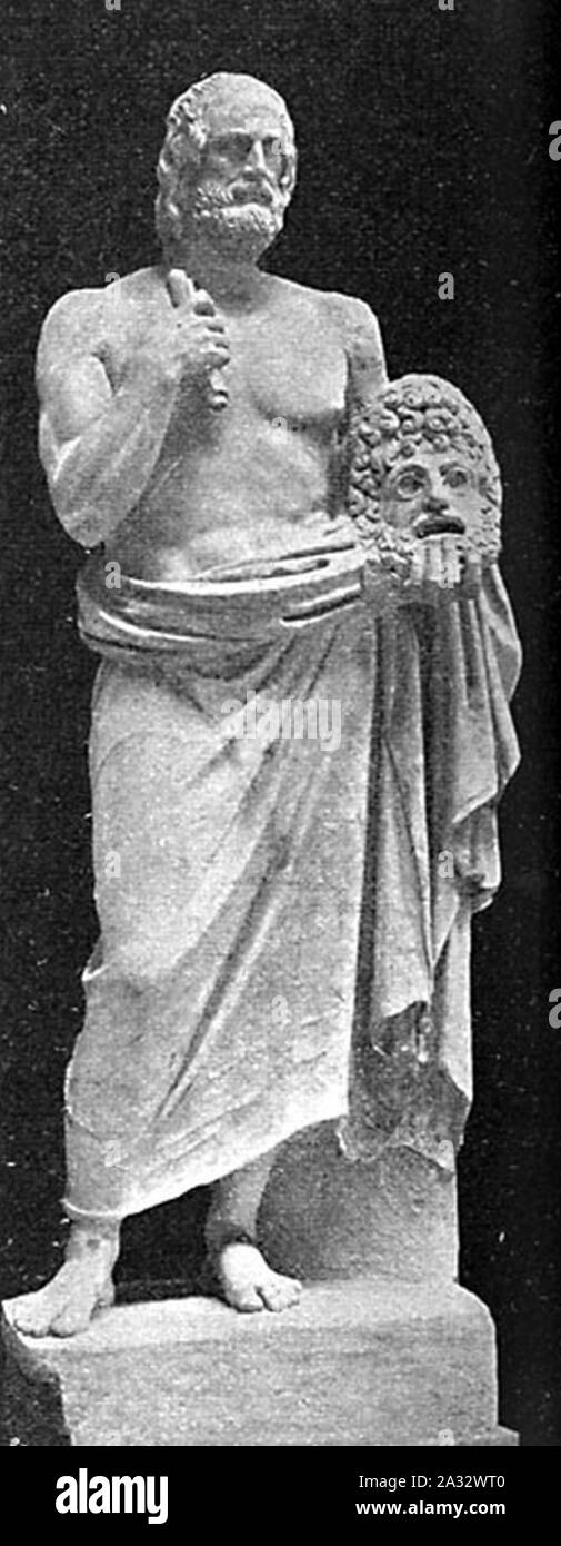 Statue of euripides hi-res stock photography and images - Alamy