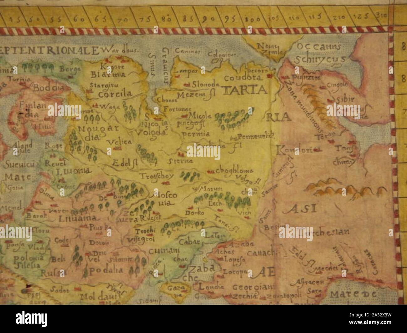 Europe 1659 northeast Stock Photo - Alamy