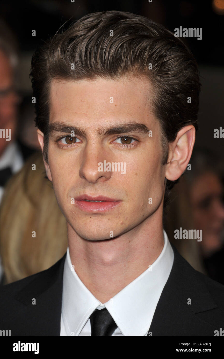 LOS ANGELES, CA. January 29, 2011: Andrew Garfield at the 63rd Annual ...