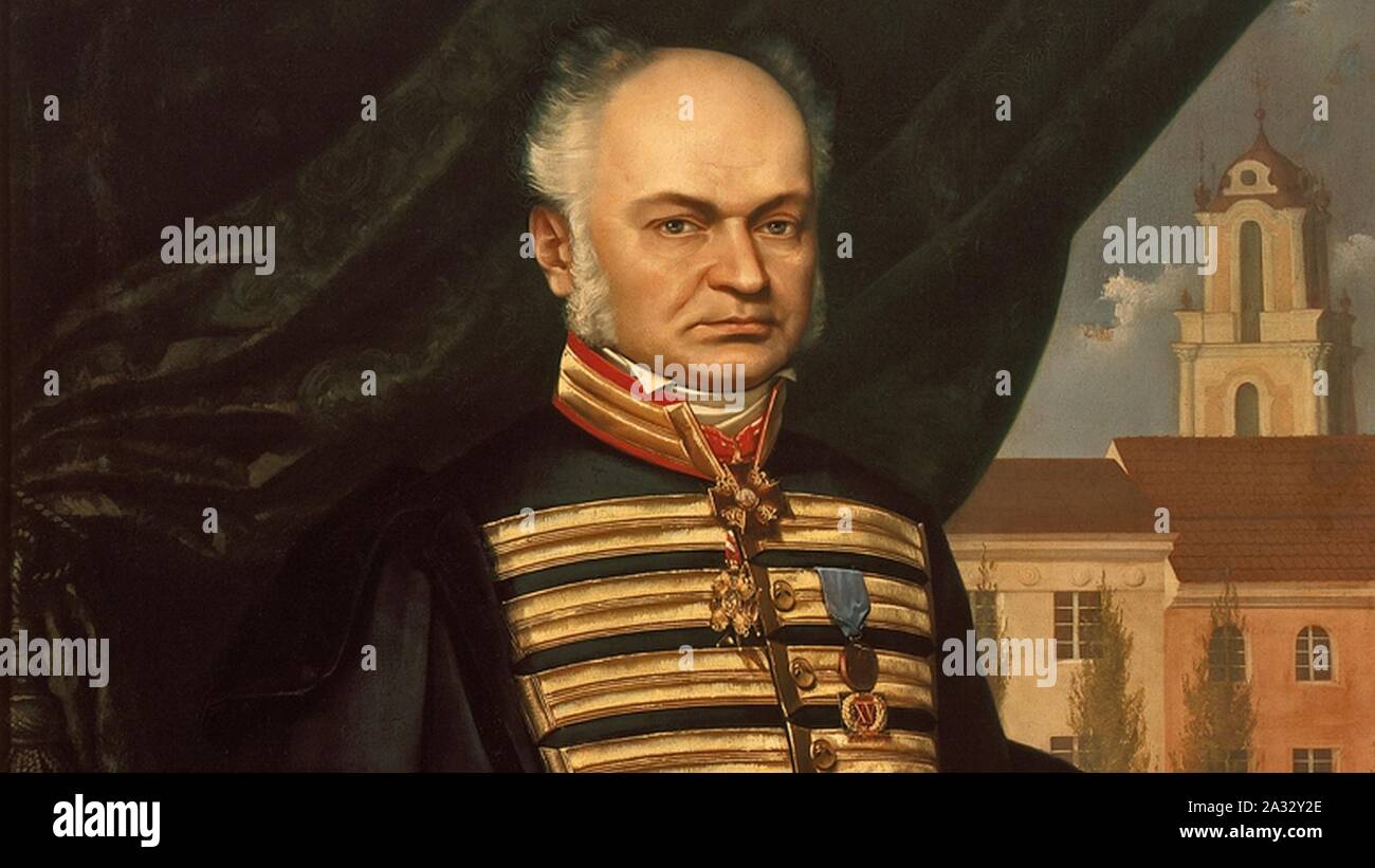 Eustachy Tyszkiewicz (portrait detail Stock Photo - Alamy