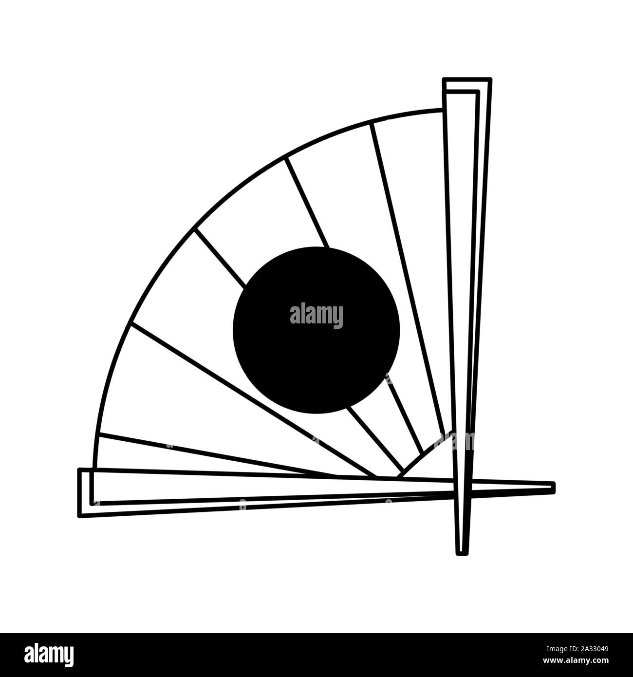 chinese hand fan icon image Stock Vector Image & Art - Alamy