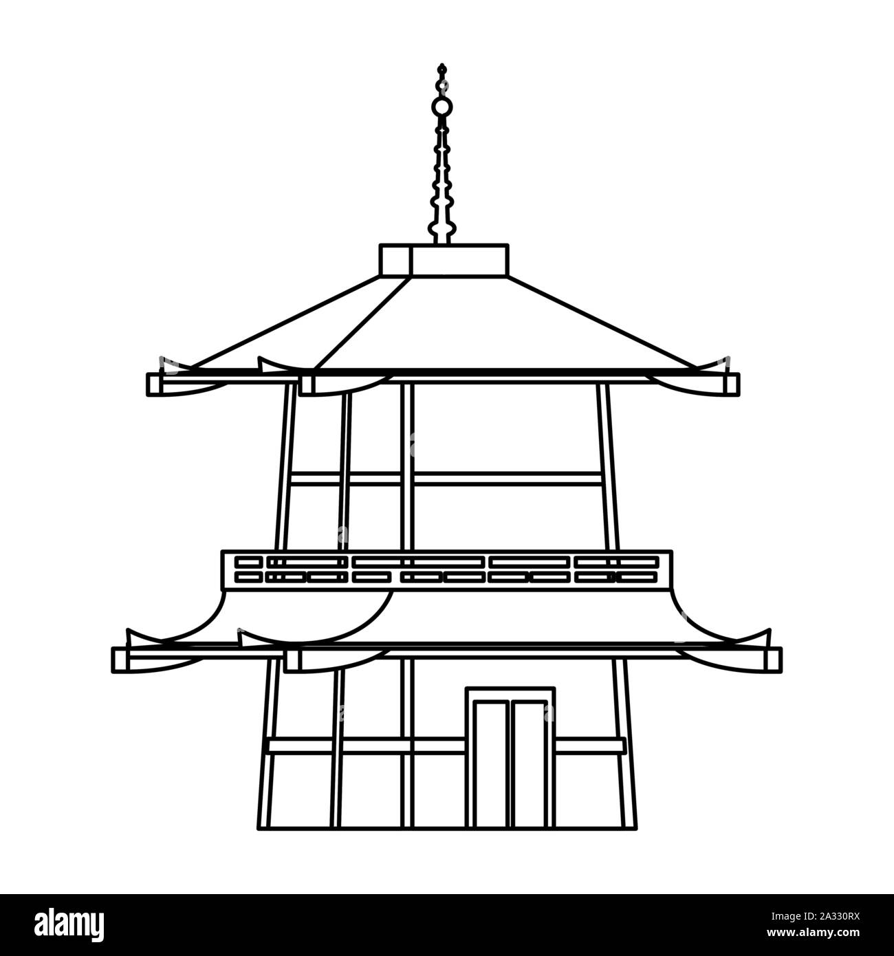 Japan landmarks design Stock Vector Image & Art - Alamy