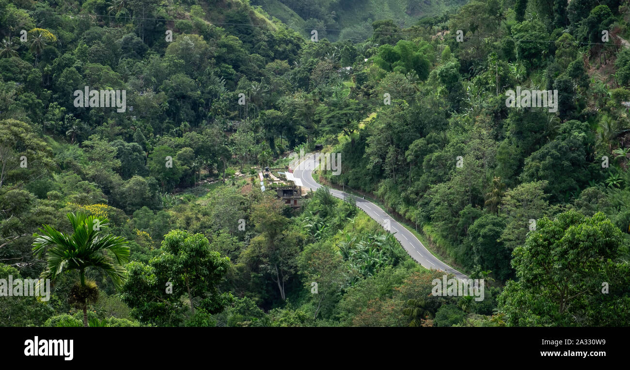 The scenery view point of Panoramic picture of Beautiful Morning at ...