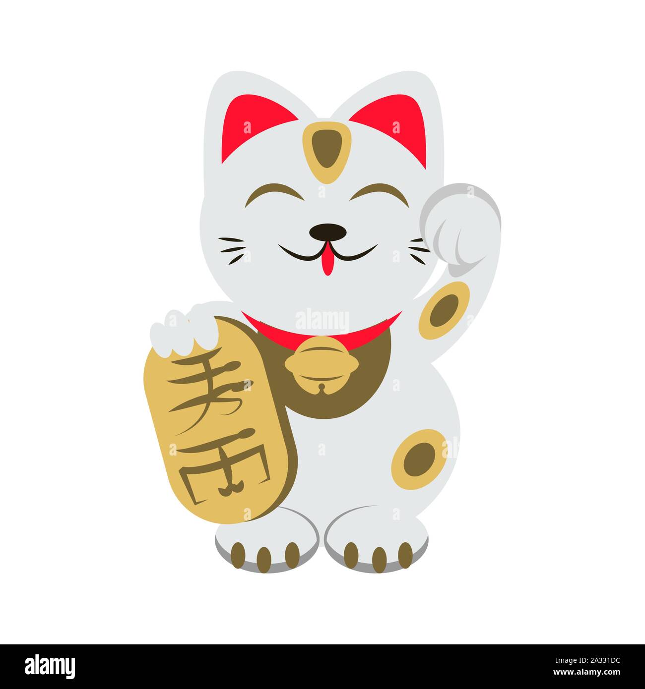 Chinese Lucky Cat icon Stock Vector Image & Art - Alamy