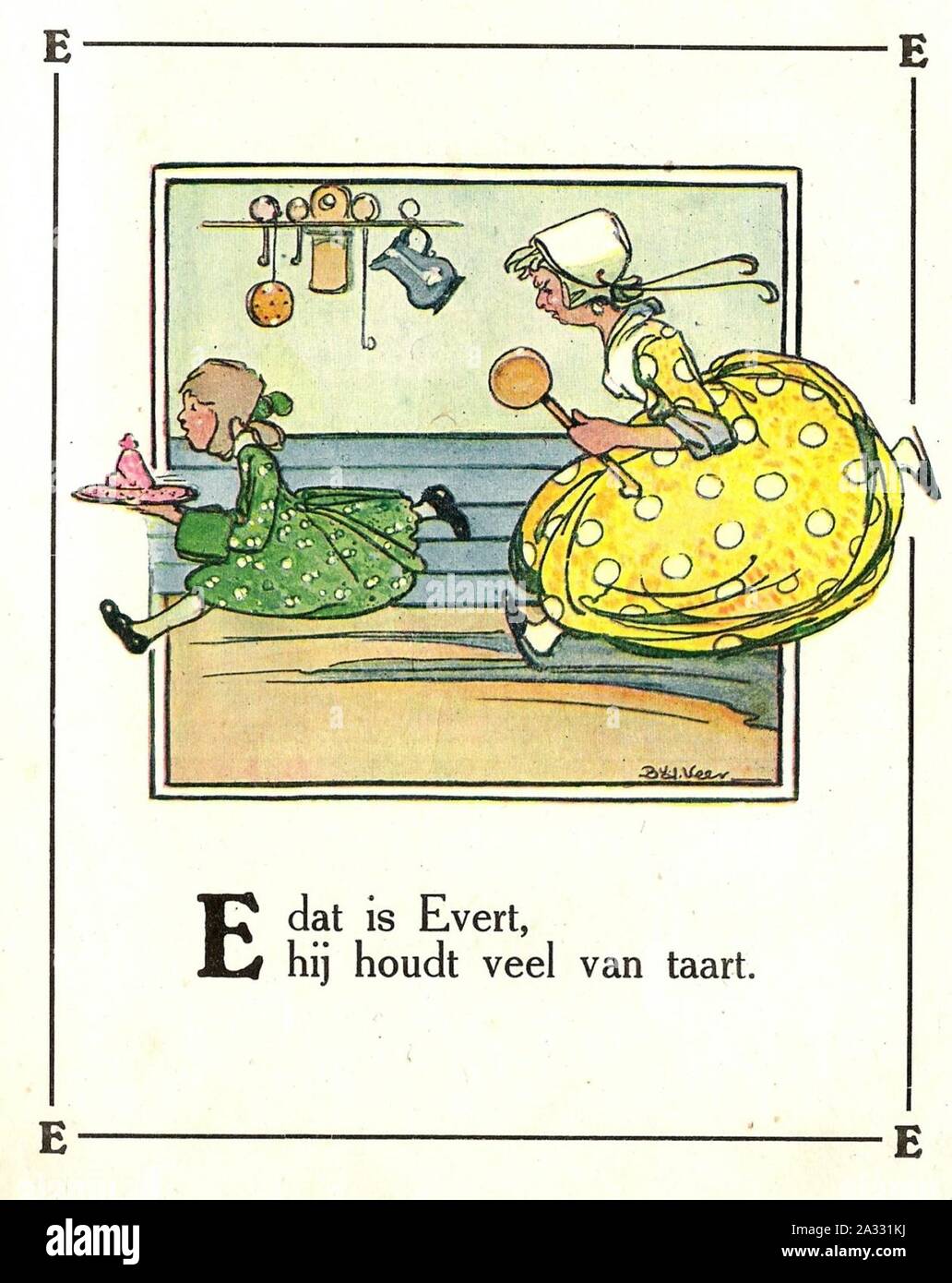 Evert uit A dat is Aafje (1918) van Bas van der Veer Stock Photo - Alamy