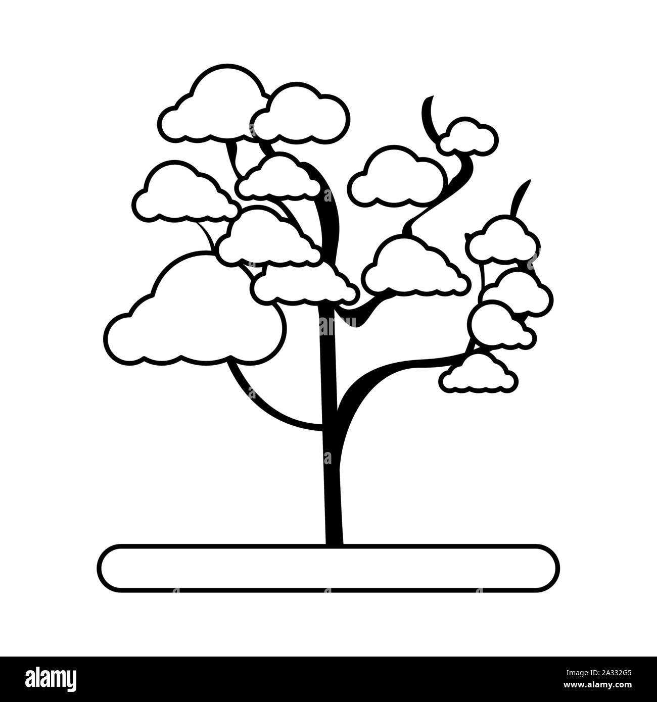 Cherry Blossom Tree Icon
