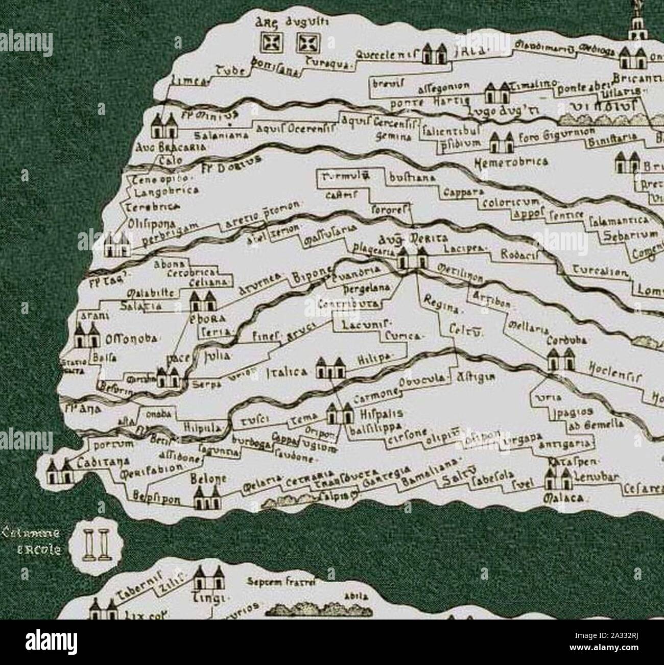 Evora Tabula Rekons Stock Photo - Alamy