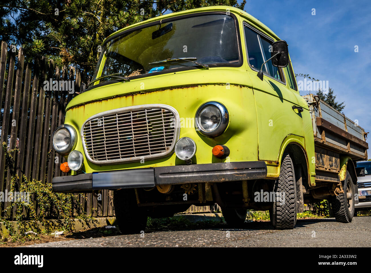 GDR pickup truck Stock Photo - Alamy
