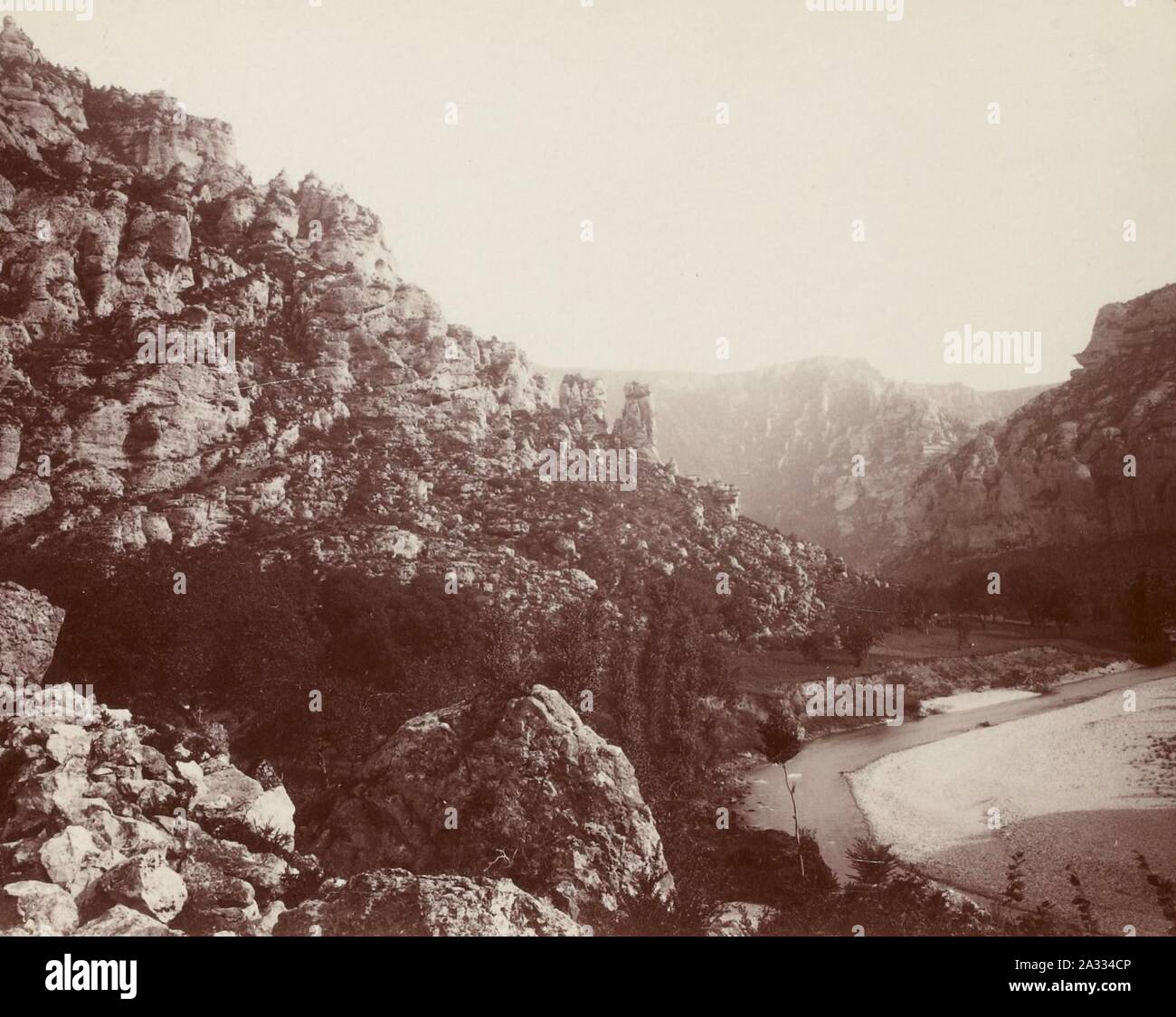 Excursion dans la région des Causses (1892).f31.cropped.Gorges du Tarn ...