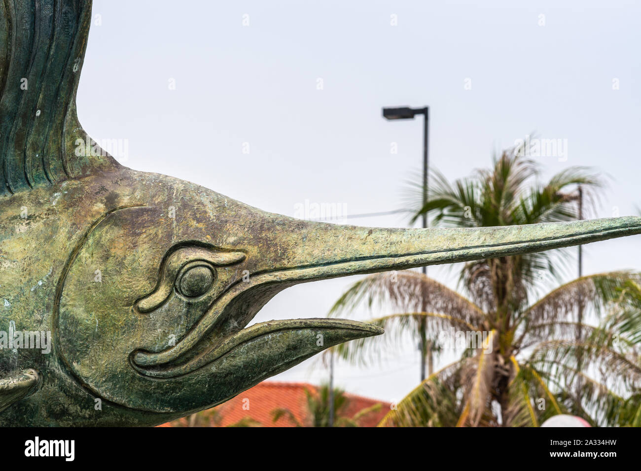 Swordfish statue hi-res stock photography and images - Alamy