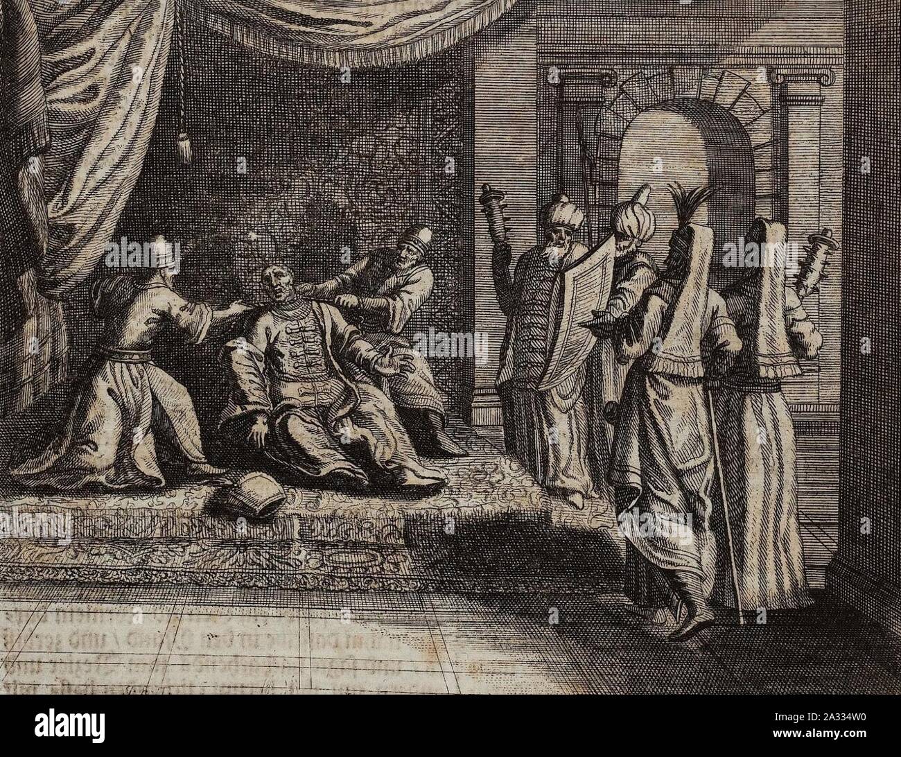 Execution of vezir Stock Photo - Alamy