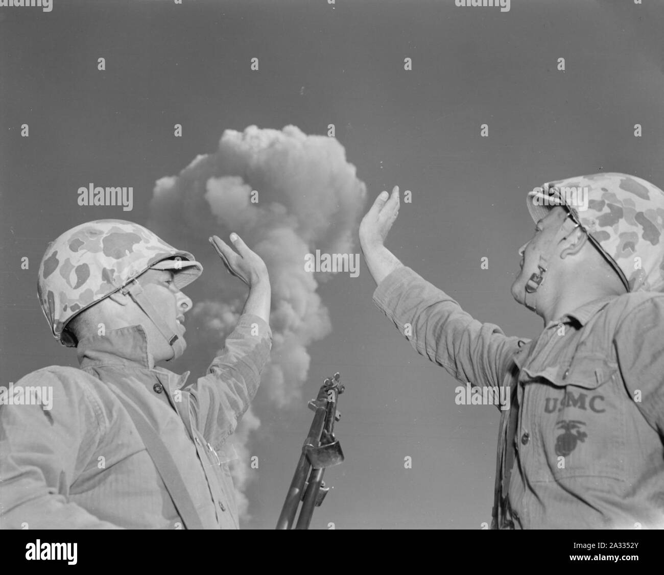 Exercise Desert Rock IV (Tumbler-Snapper Dog) 001 Stock Photo - Alamy