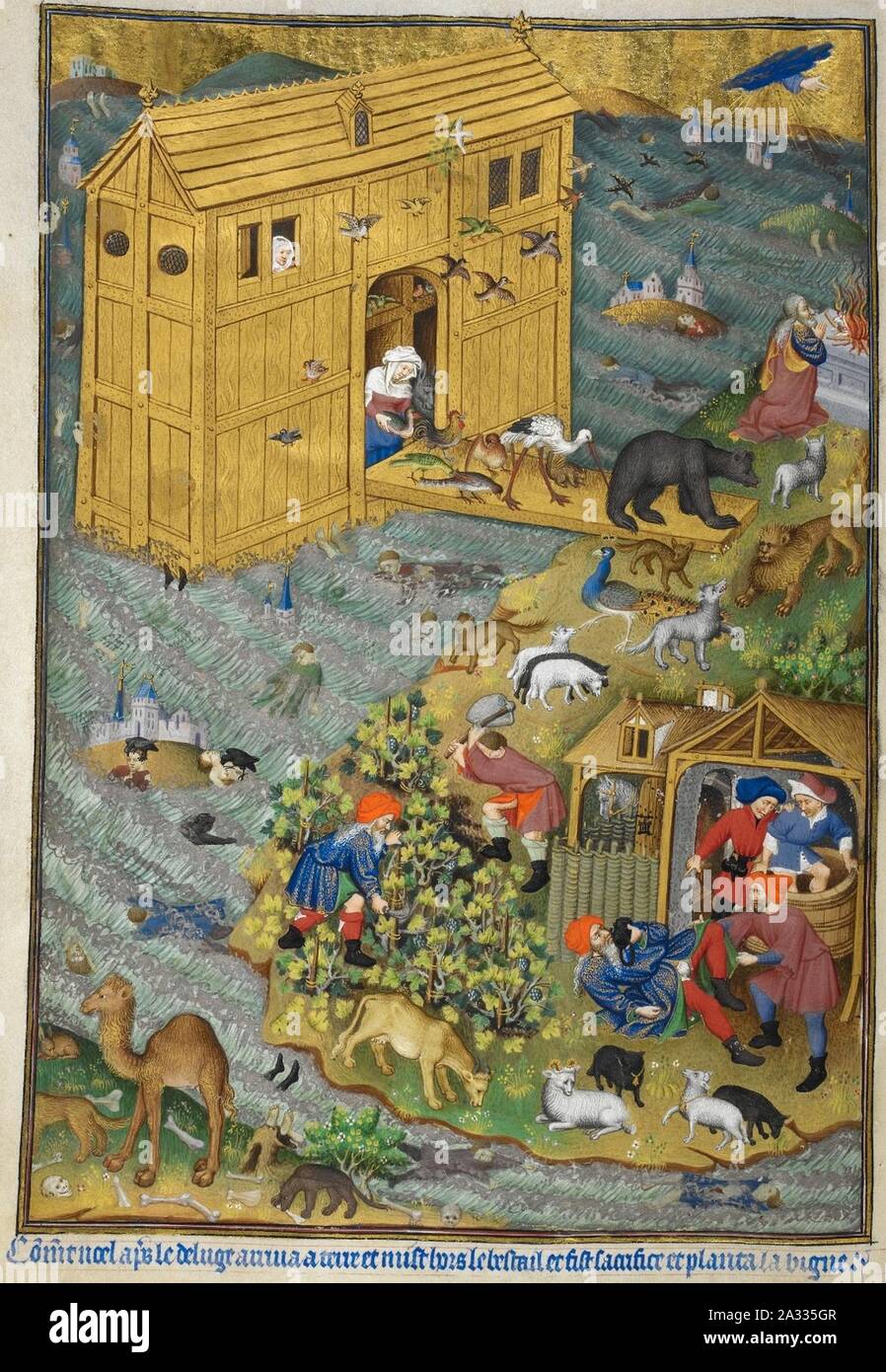 Exit from Noah's Ark Stock Photo - Alamy