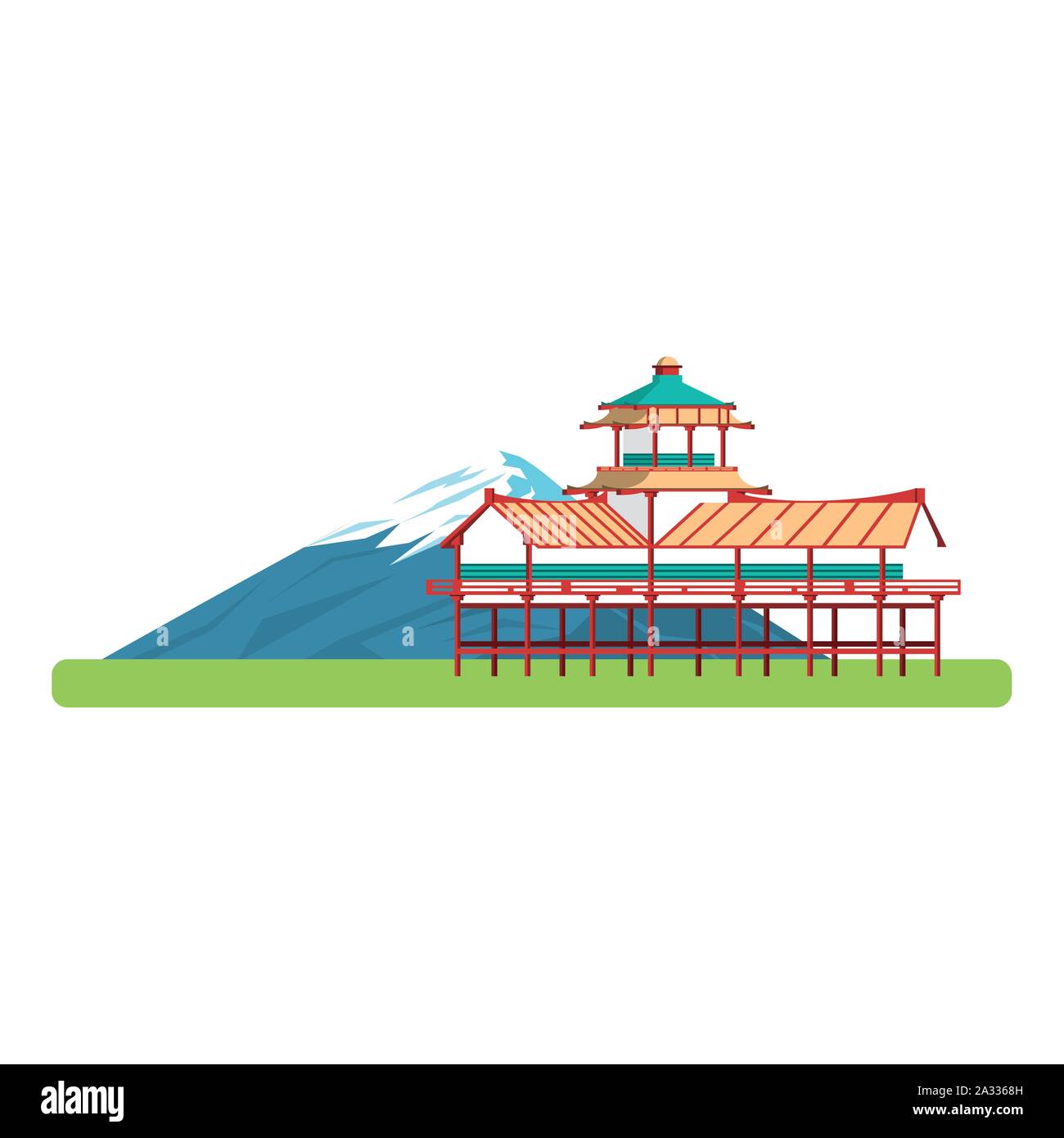 Japan landmarks design Stock Vector Image & Art - Alamy