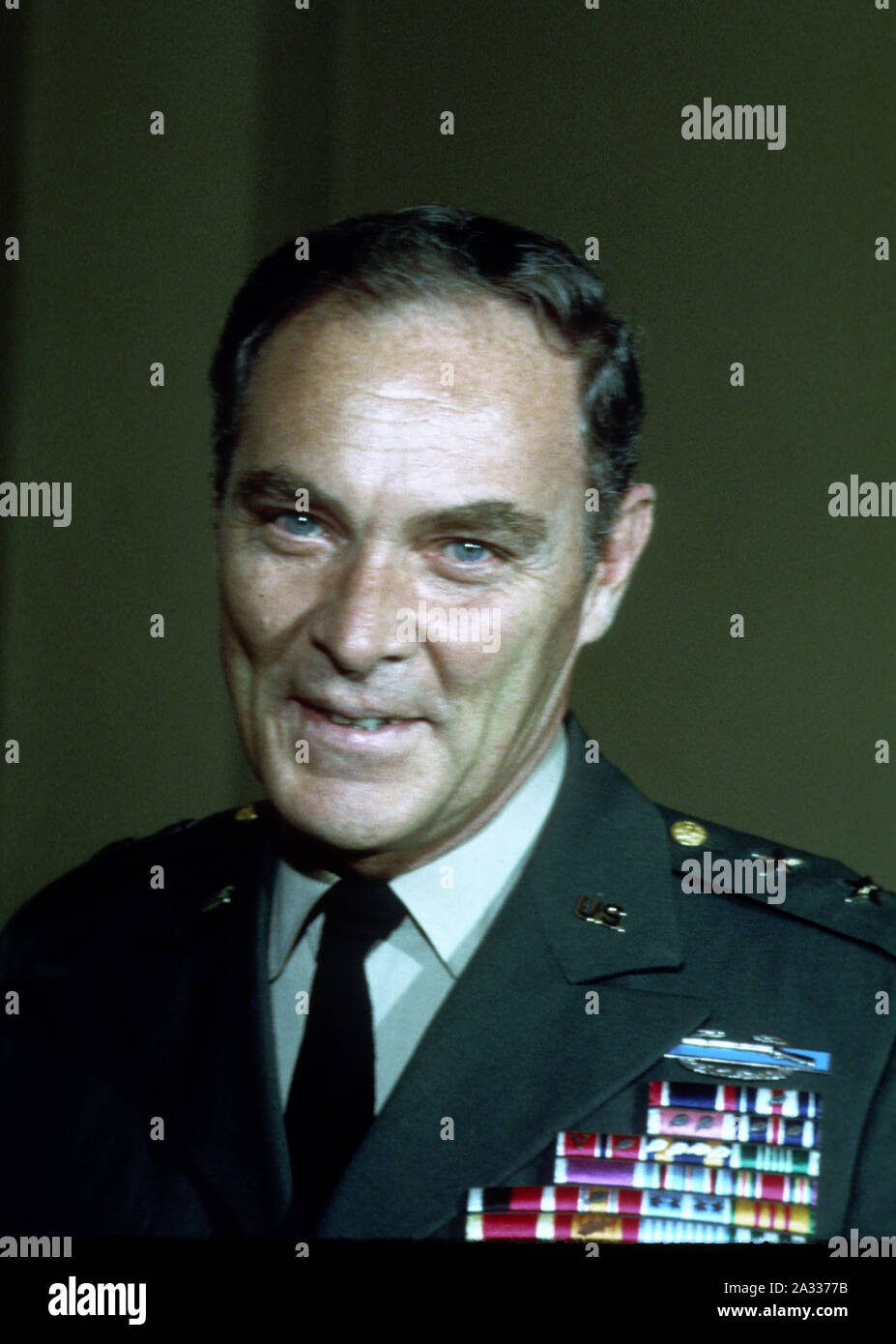 A 27.7 MG IMAGE OF: General Al Haig-in October of 1972 Photo by Dennis ...