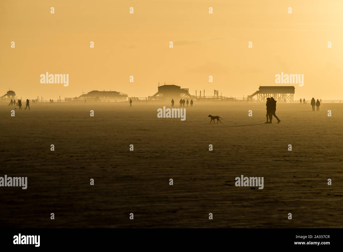 sea fog north sea Stock Photo - Alamy