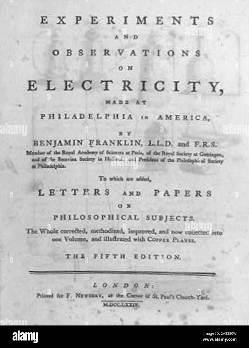 Classical experiments hi-res stock photography and images - Alamy