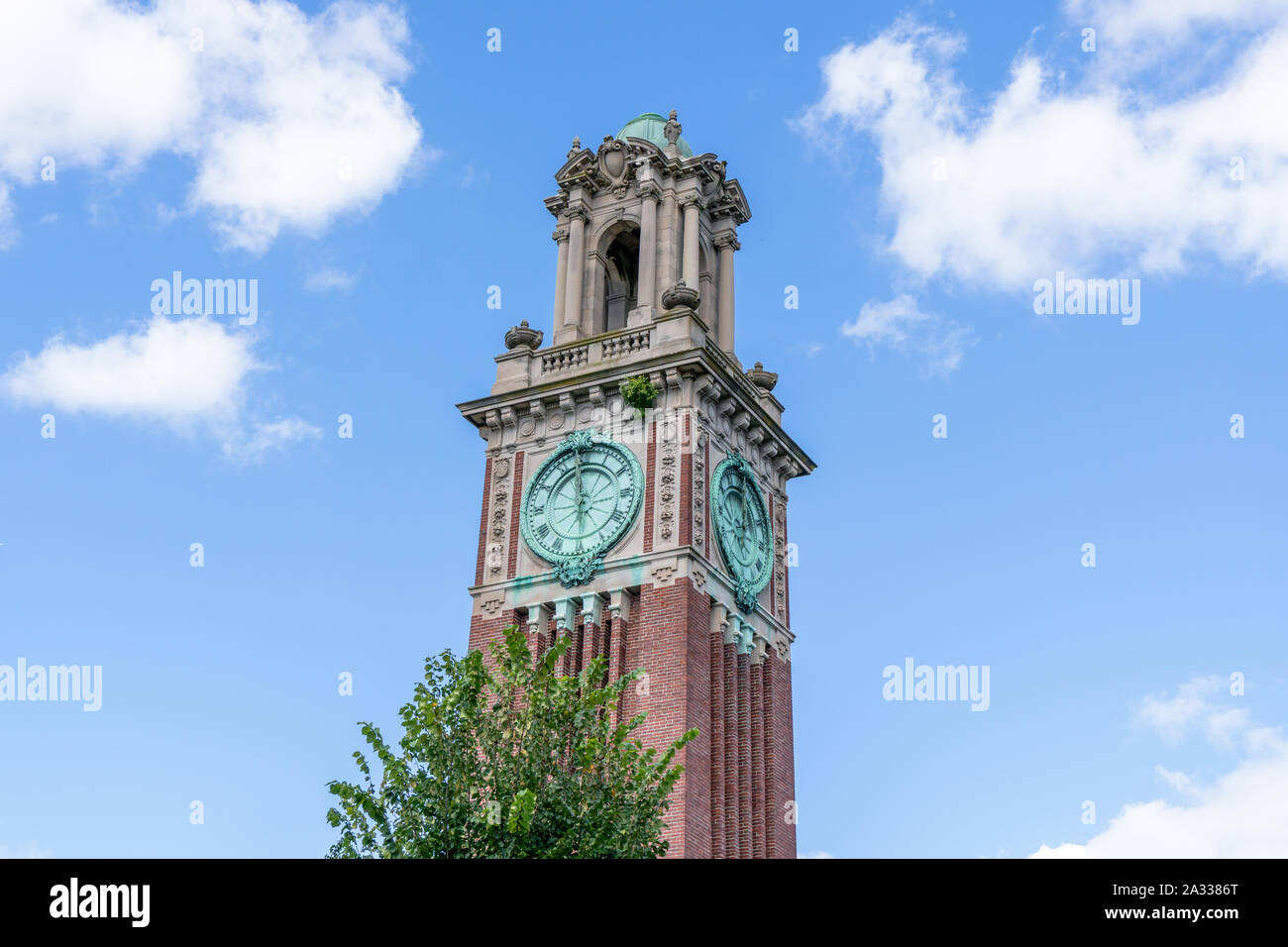 PROVIDENCE, RI/USA - SEPTEMBER 30, 2019: Carrie Tower on the campus of ...
