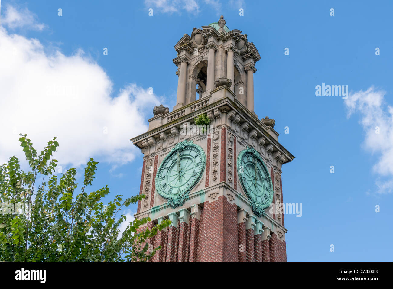 PROVIDENCE, RI/USA - SEPTEMBER 30, 2019: Carrie Tower on the campus of ...
