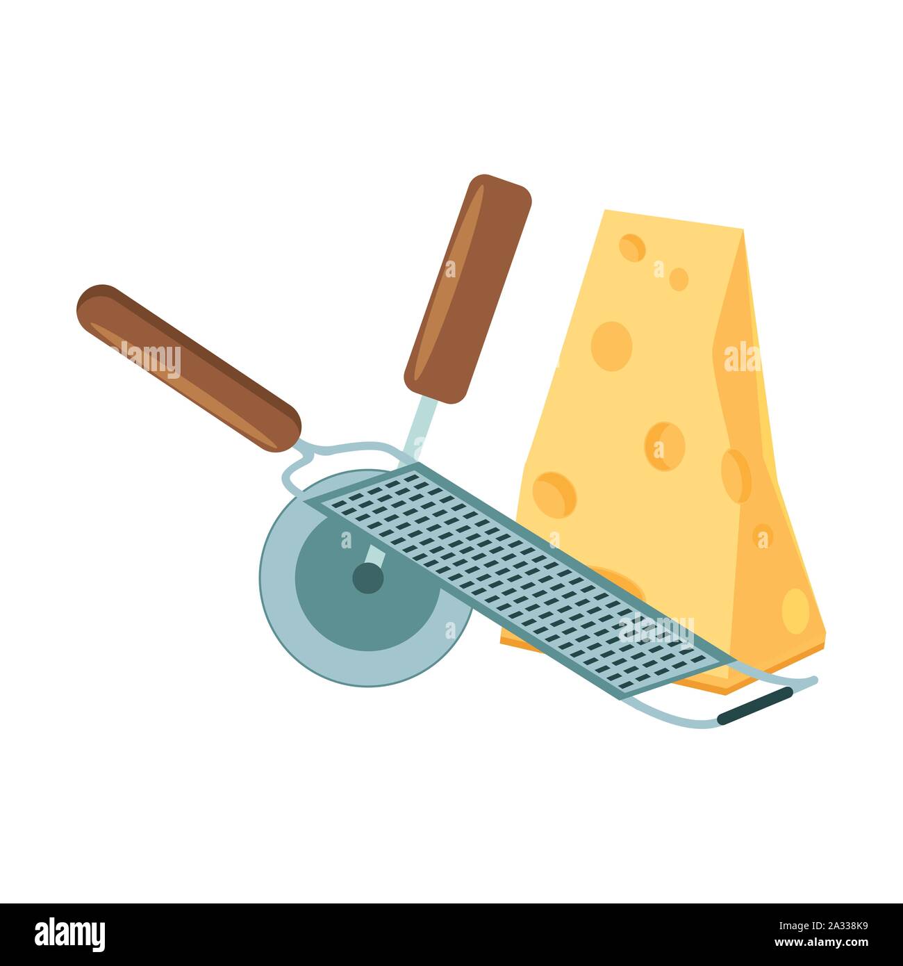 grater and cheese design Stock Vector Image & Art - Alamy