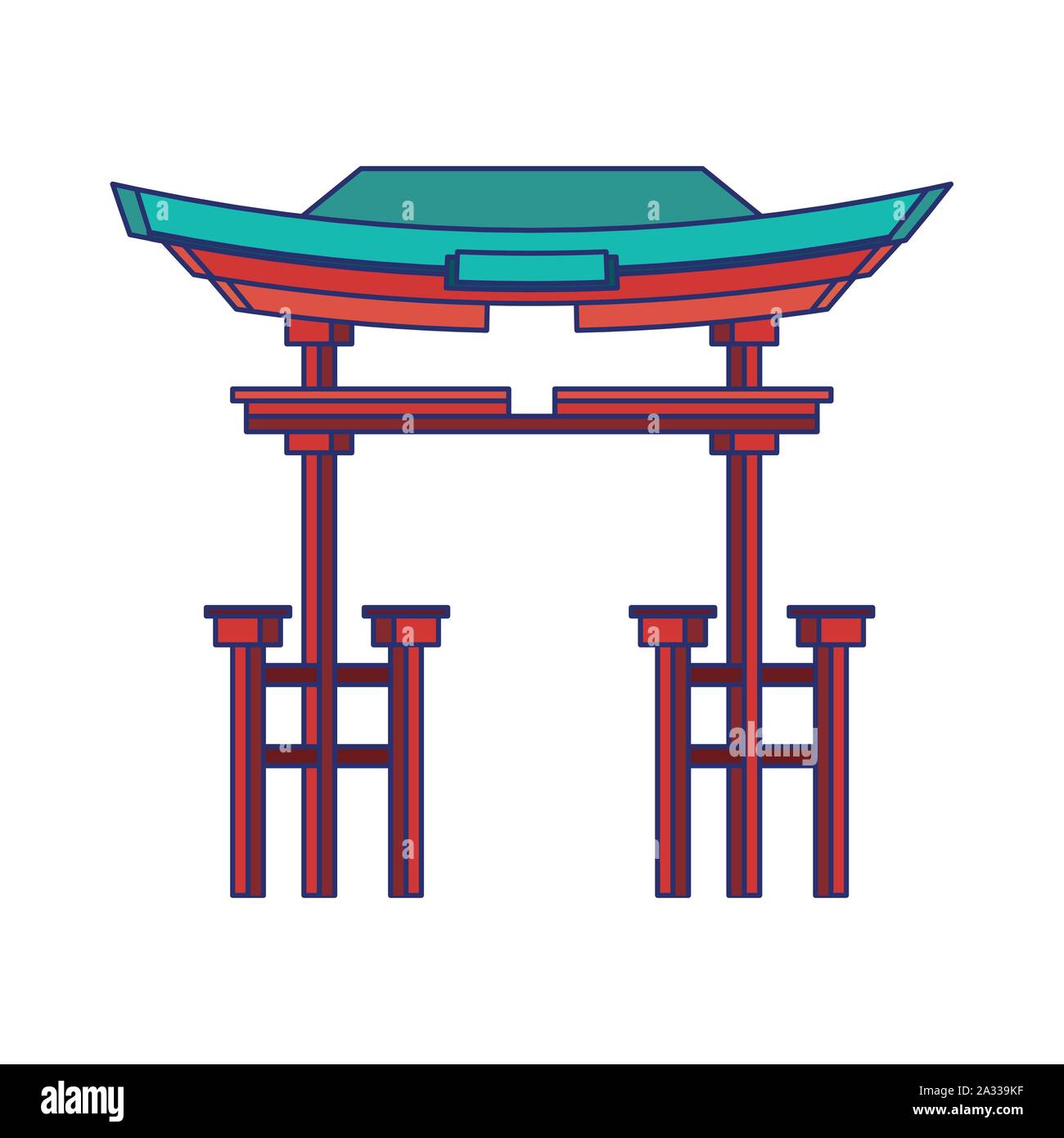 Chinese landmarks design Stock Vector Image & Art - Alamy