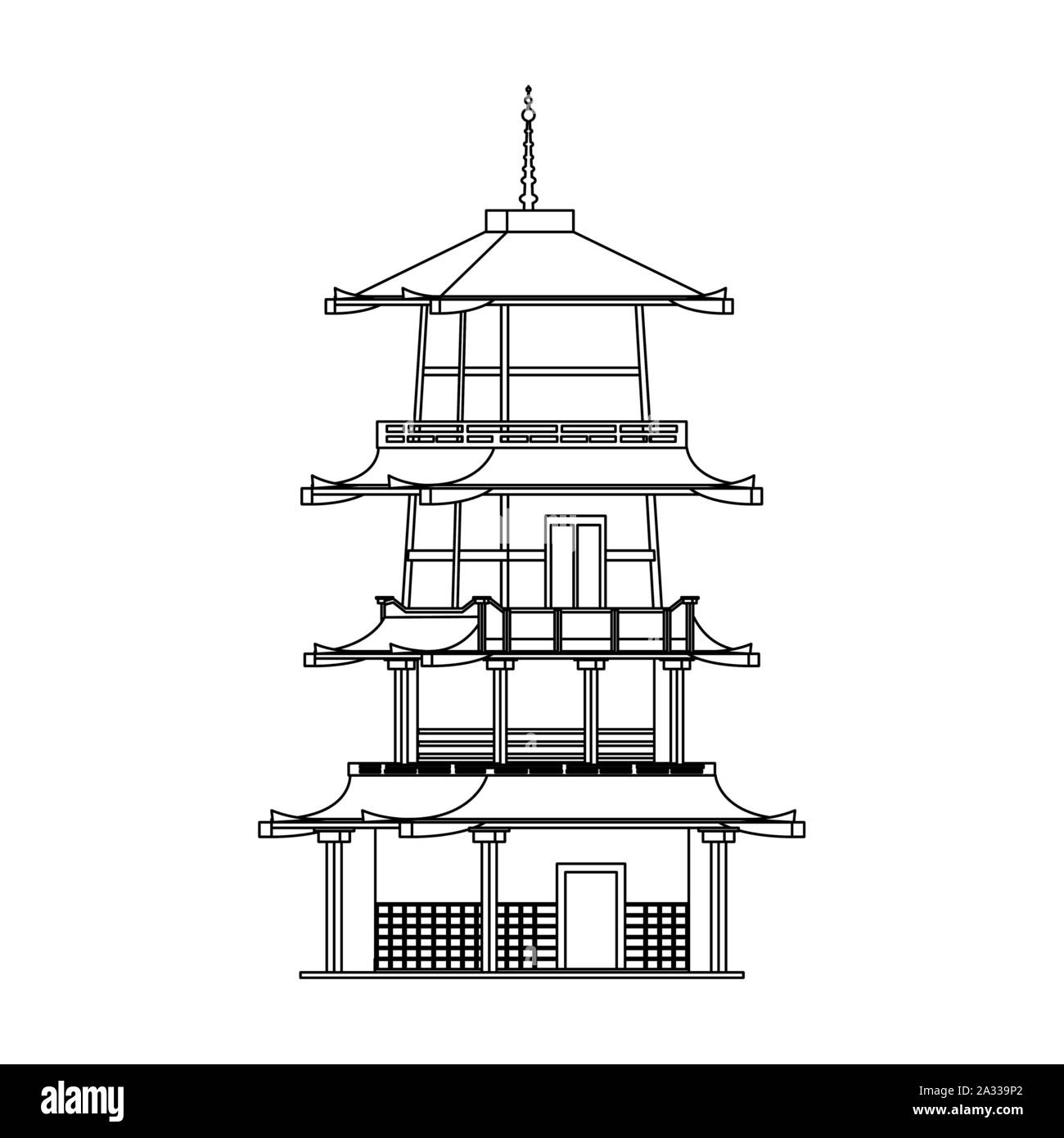 Chinese landmarks design Stock Vector Image & Art - Alamy