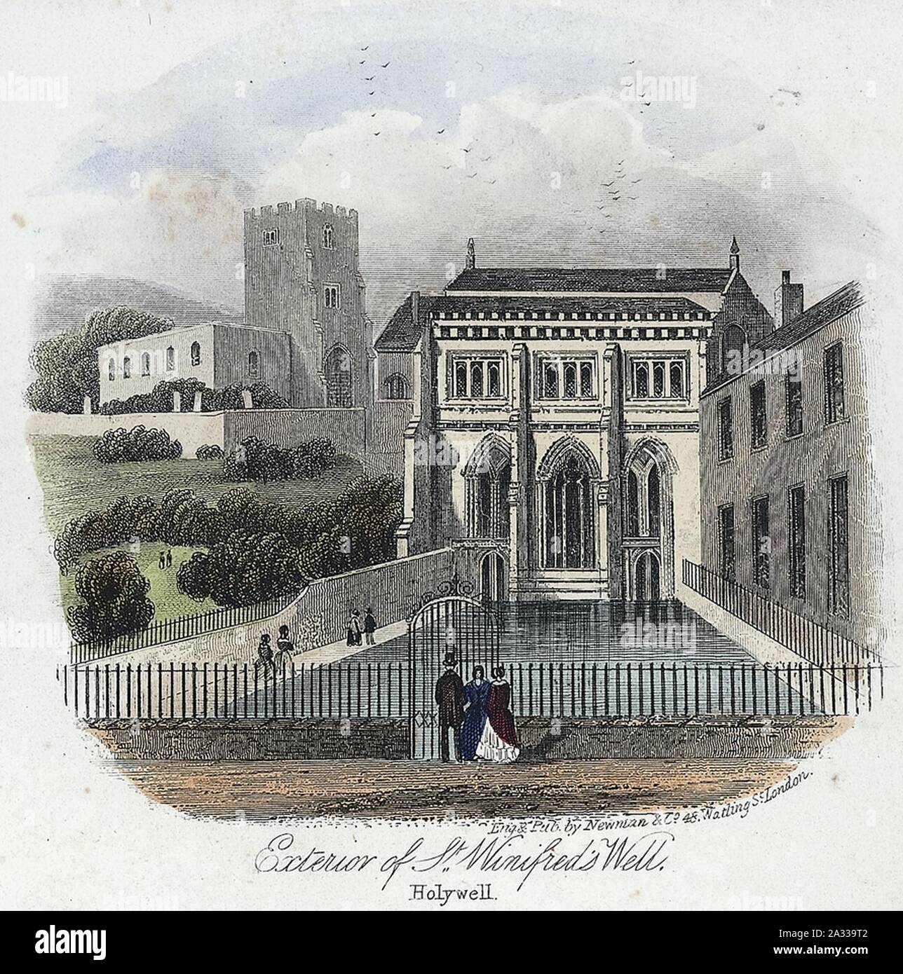 St winifreds well hi-res stock photography and images - Alamy