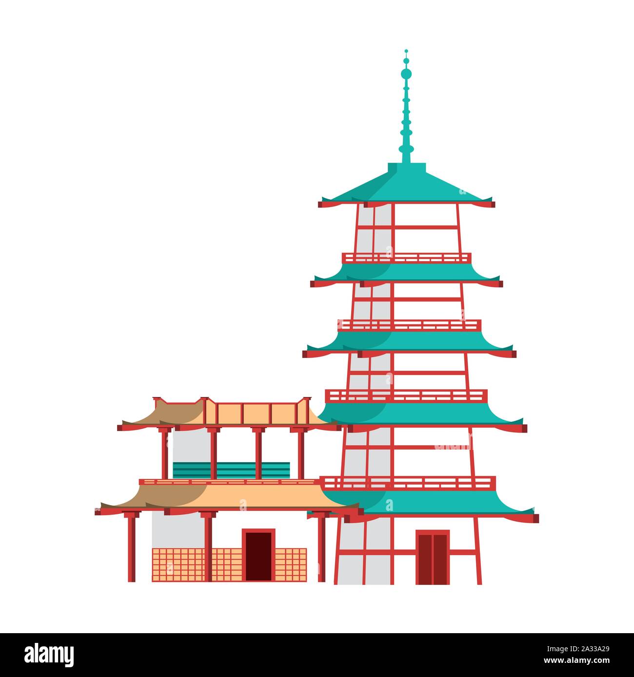 Chinese landmarks design Stock Vector Image & Art - Alamy