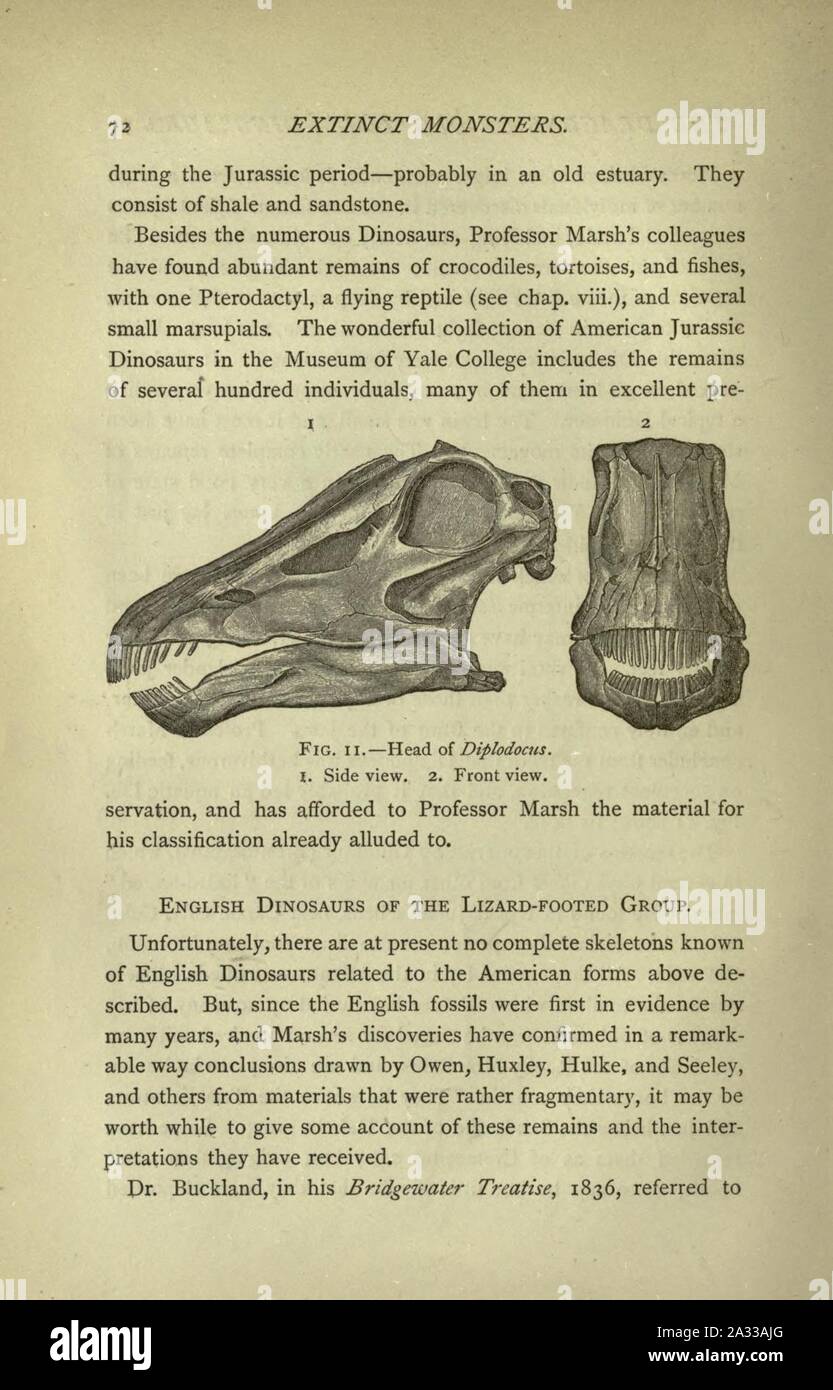 Extinct monsters (Page 72 Stock Photo - Alamy