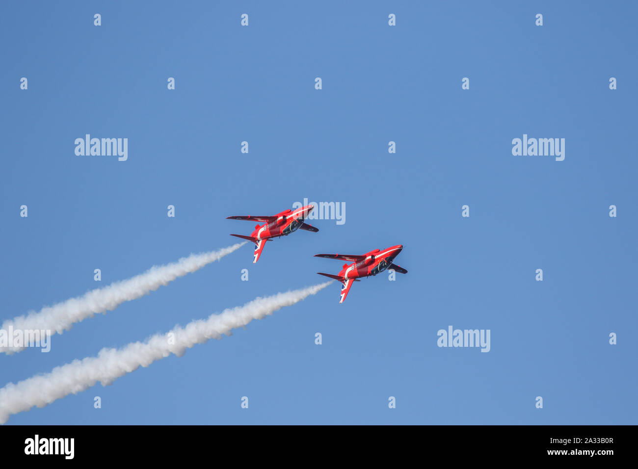 Part of the us air force aerobatic display team hi-res stock ...