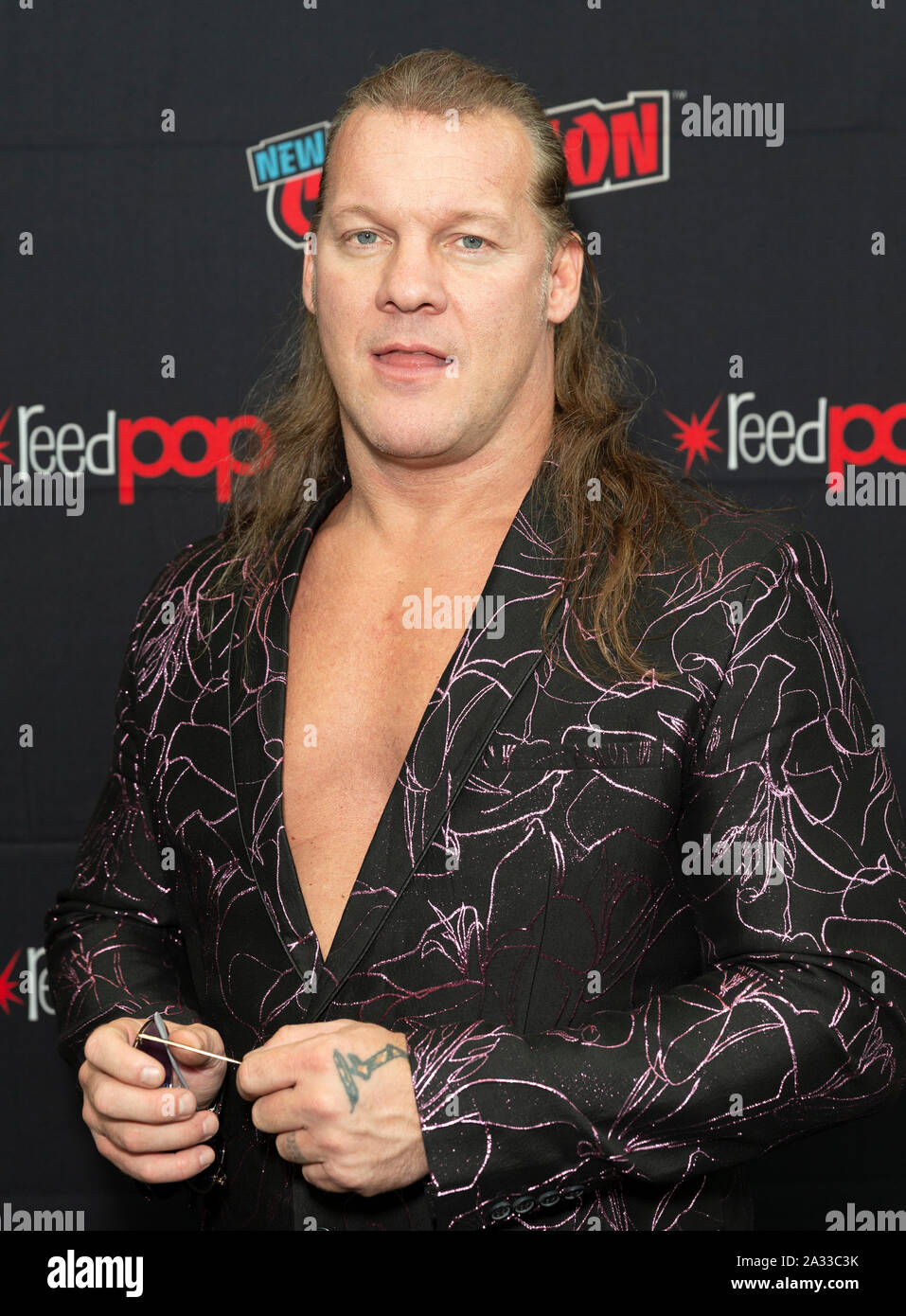 New York, NY - October 3, 2019: Chris Jericho of TNT sereis All Elite ...