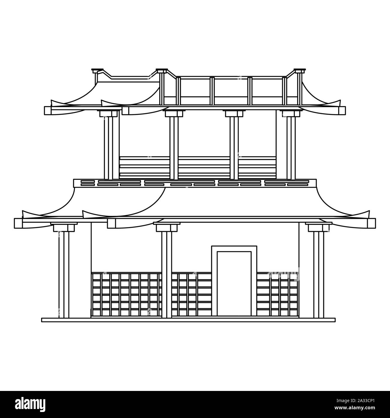 Japan landmarks design Stock Vector Image & Art - Alamy