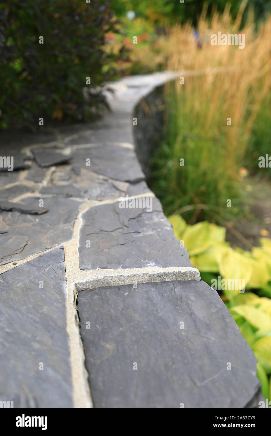 Curved stone wall hi-res stock photography and images - Alamy