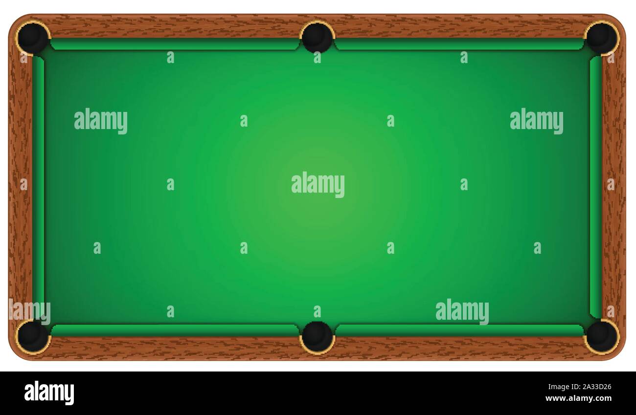 A Typical Full Size Snooker Table Layout And Markings Stock, 56% OFF