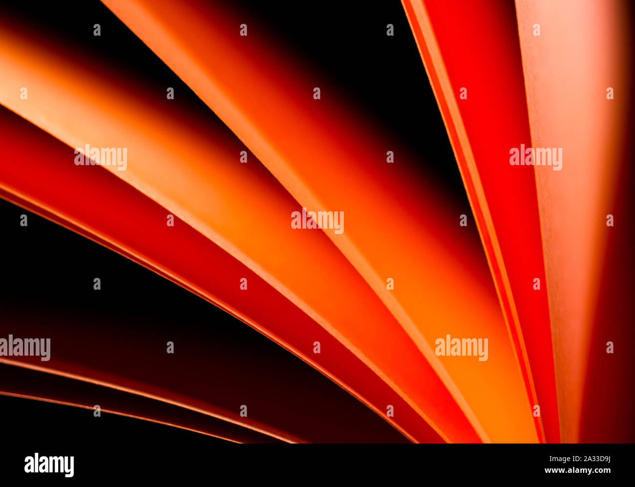 bright colored illuminated notepad in various position and arrangements ...