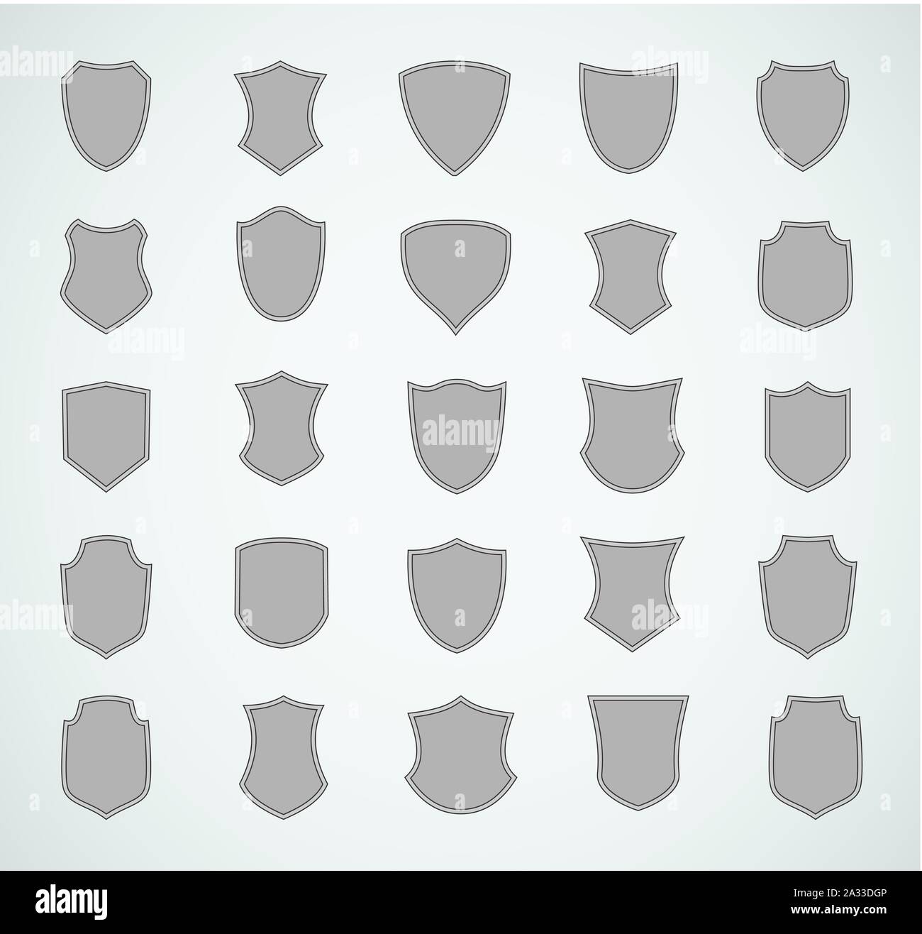 Shield banner Stock Vector Images - Alamy