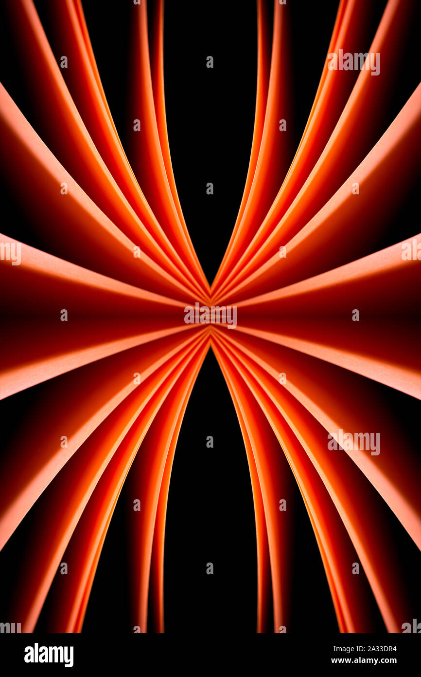 bright colored illuminated notepad in various position and arrangements ...