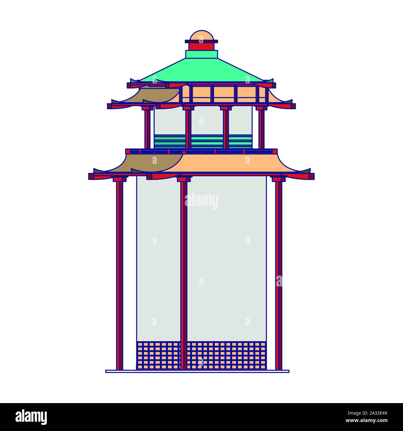 Chinese landmarks design Stock Vector Image & Art - Alamy