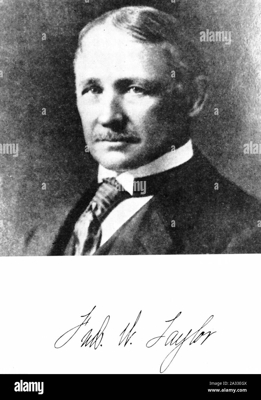 F. Taylor with signature Stock Photo - Alamy