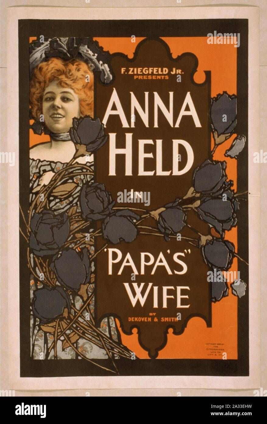 F. Ziegfeld, Jr. presents Anna Held in Papa's wife by DeKoven & Smith ...