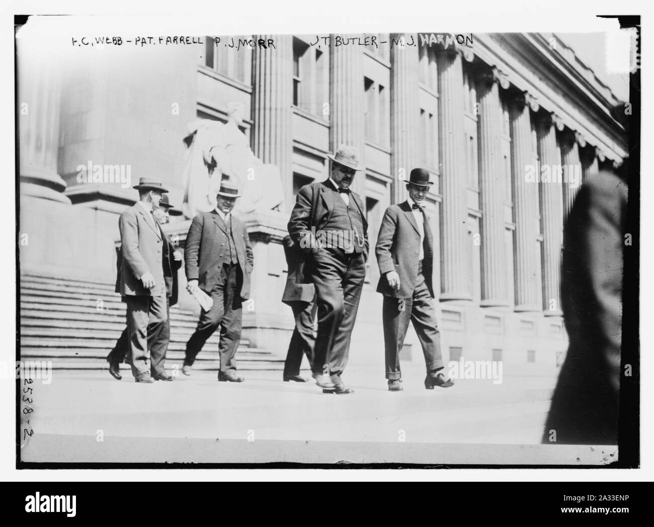 F.C. Webb, Pat Farrell, P.J. Morr, J.T. Butler, and M.J. Harmon Stock ...