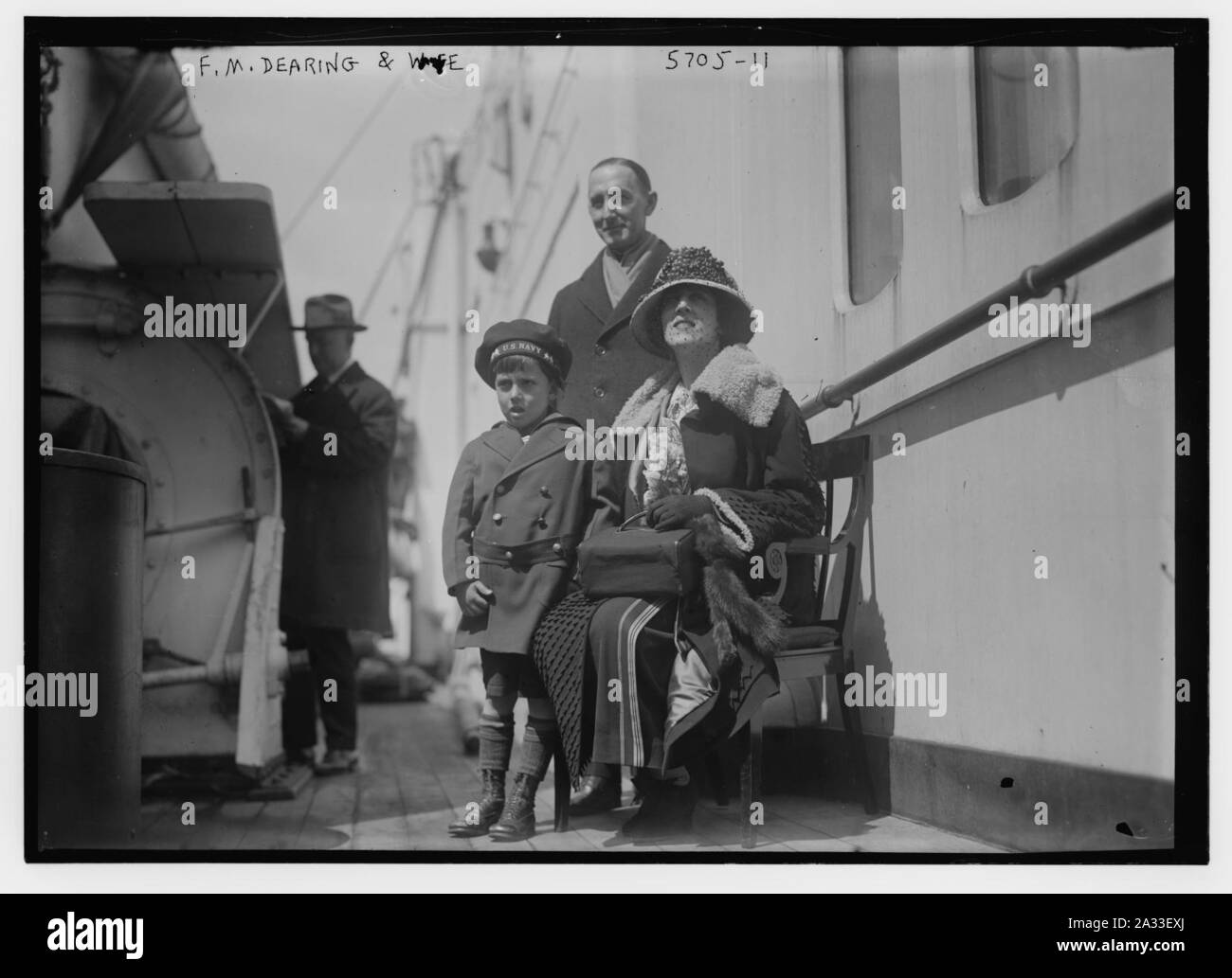 F.M. Dearing and wife Stock Photo - Alamy