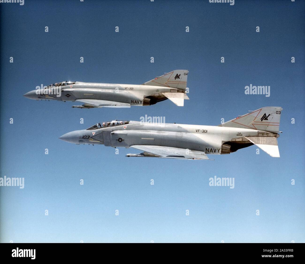 F-4 Phantom II VF-301 Stock Photo - Alamy