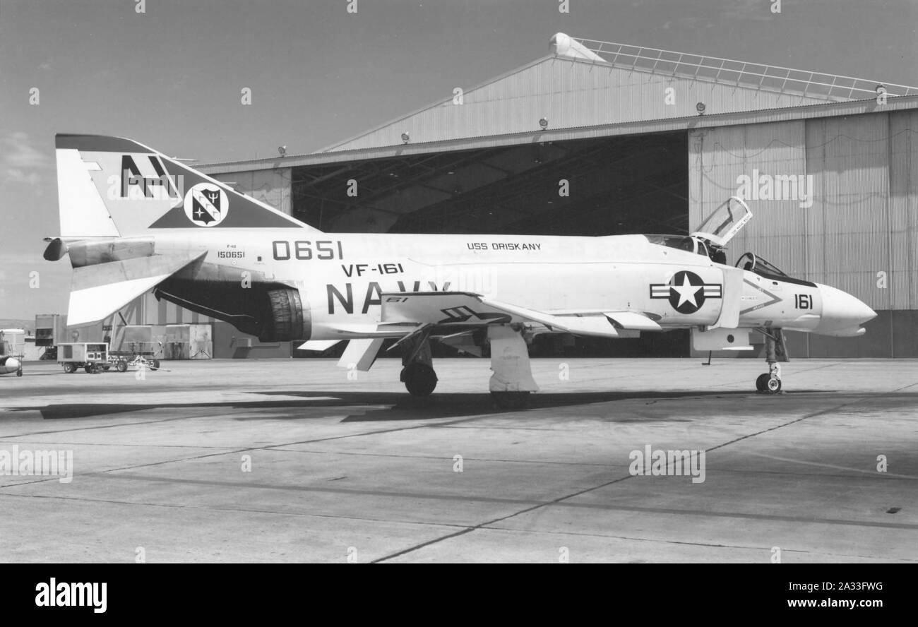 F-4B Phantom II of VF-161 at NAS Miramar 1964 Stock Photo - Alamy