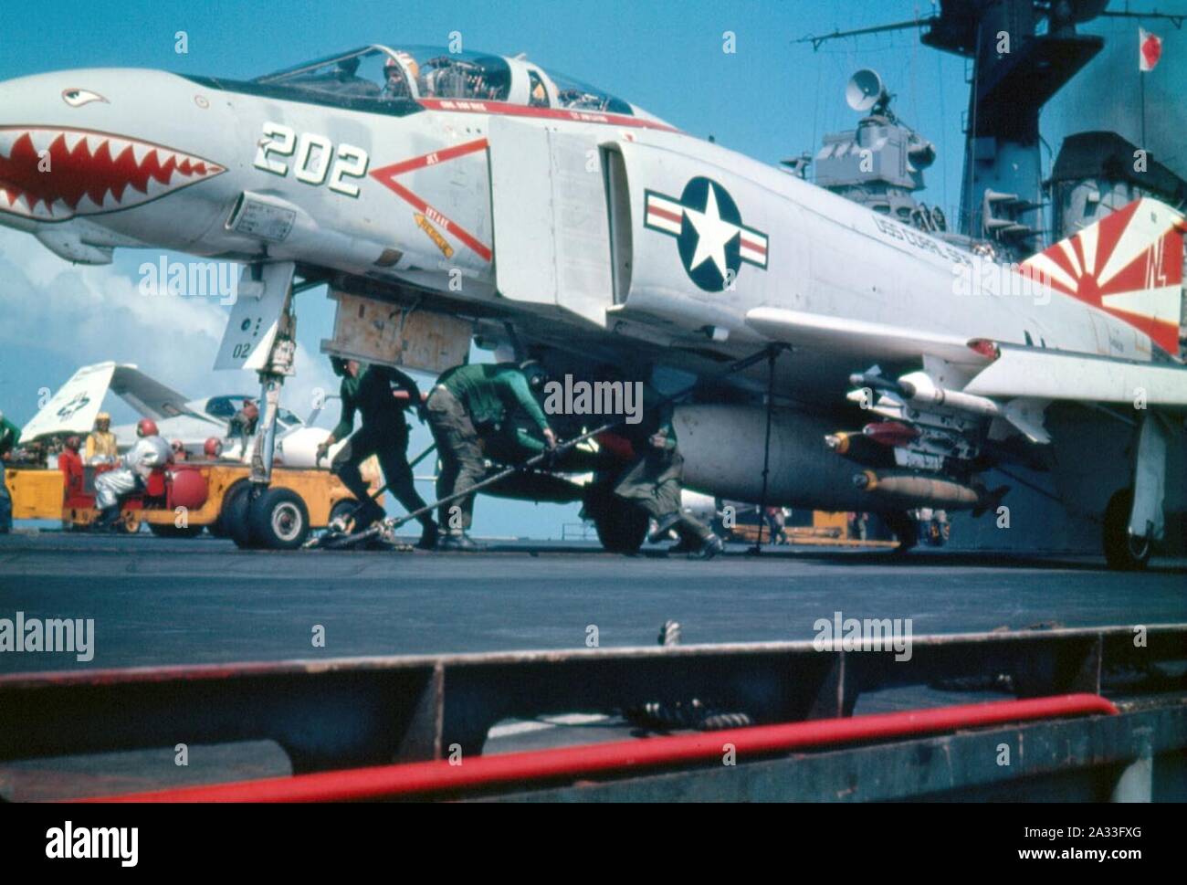 F-4B VF-111 CVA-43 Stock Photo - Alamy