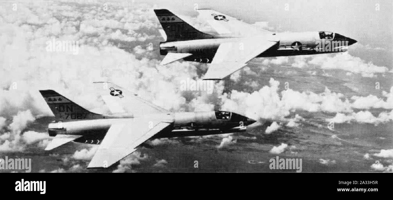 F-8Cs VMF-333 NAN3-64 Stock Photo - Alamy