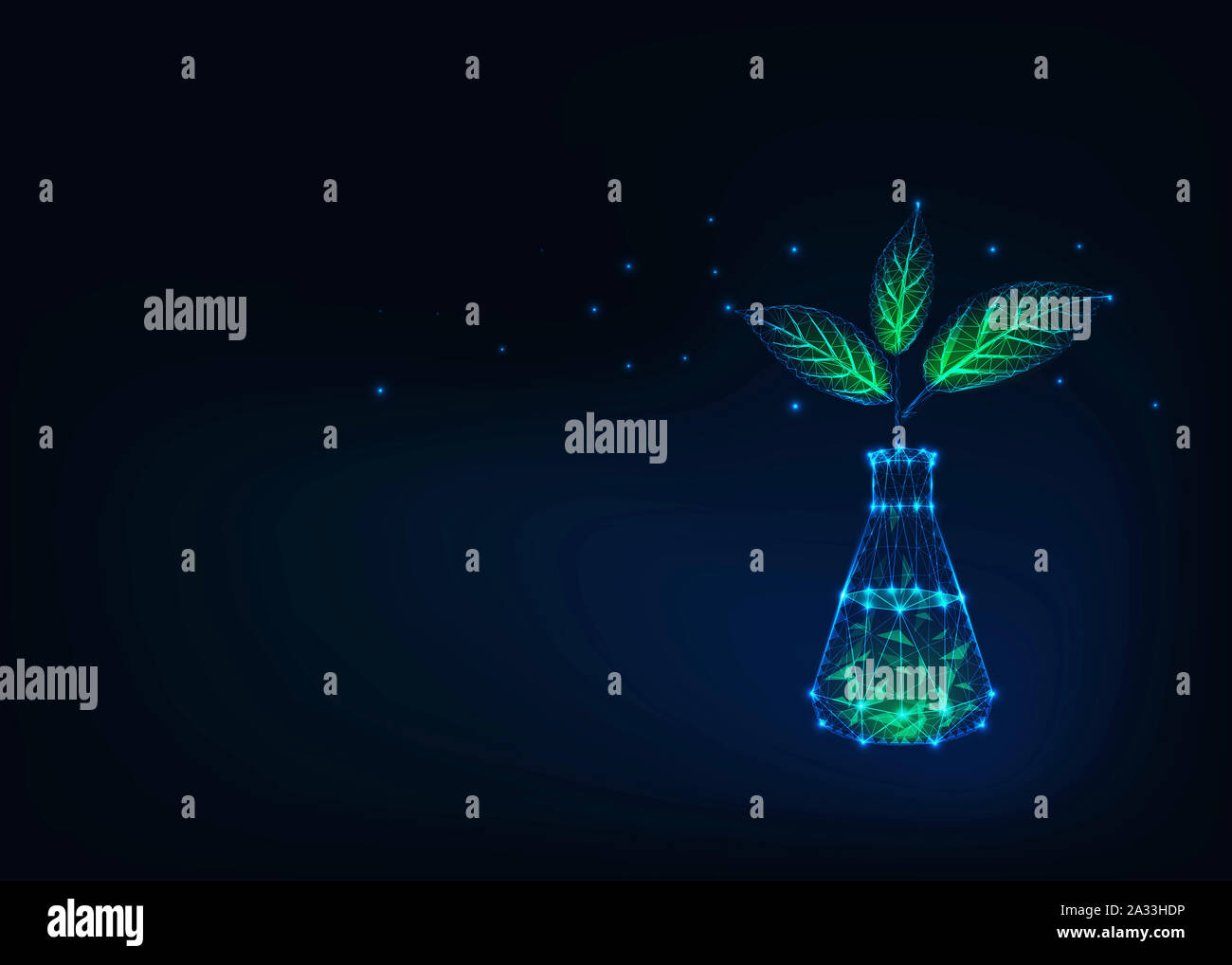 Green chemistry, conceptual illustration Stock Photo - Alamy
