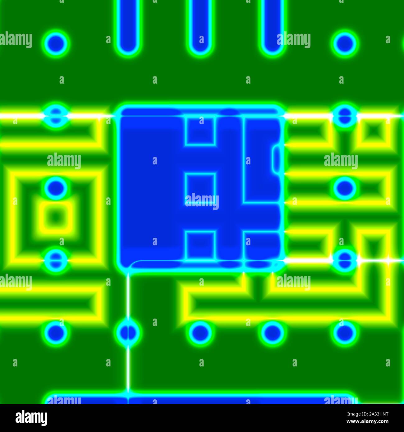 Abstract circuits, illustration Stock Photo - Alamy