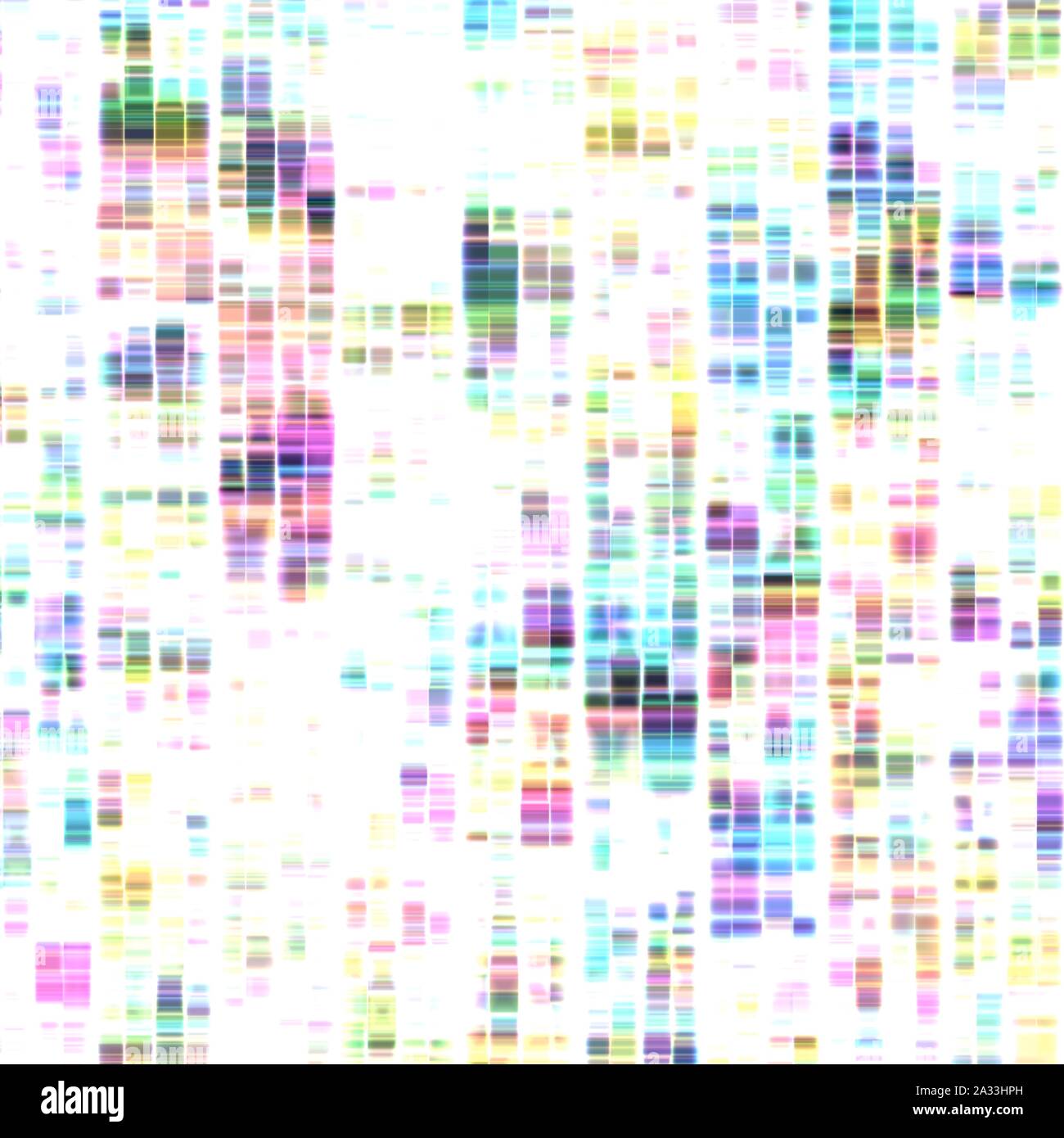 DNA sequencing, illustration Stock Photo - Alamy
